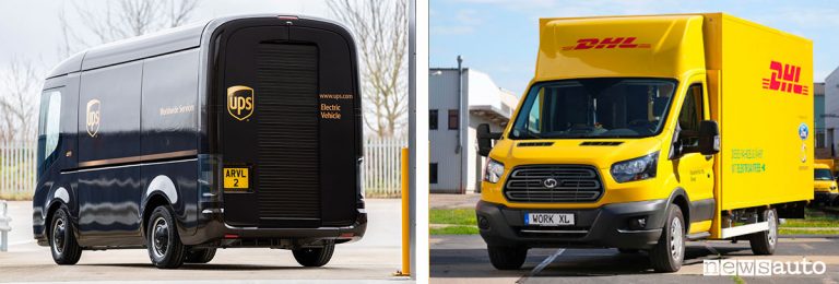 Furgone elettrico "Amazon Delivery Van" per consegna rapida ordini